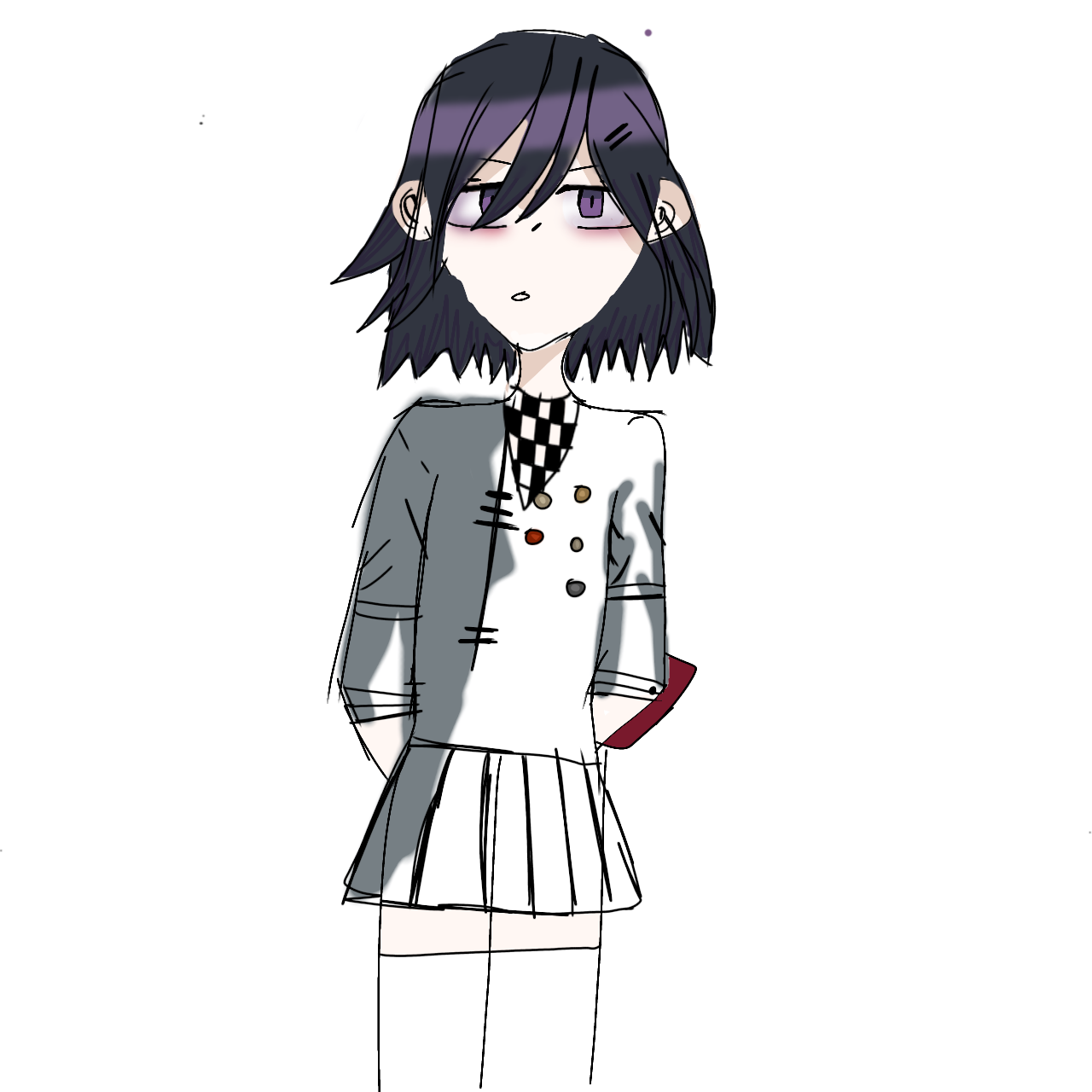 Kokichi ouma fem - ibisPaint