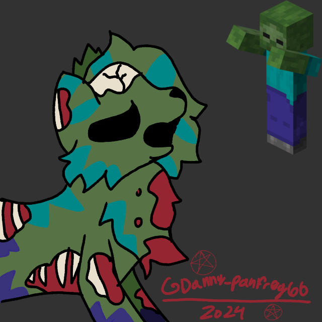 ~Zombie Cat~ - ibisPaint