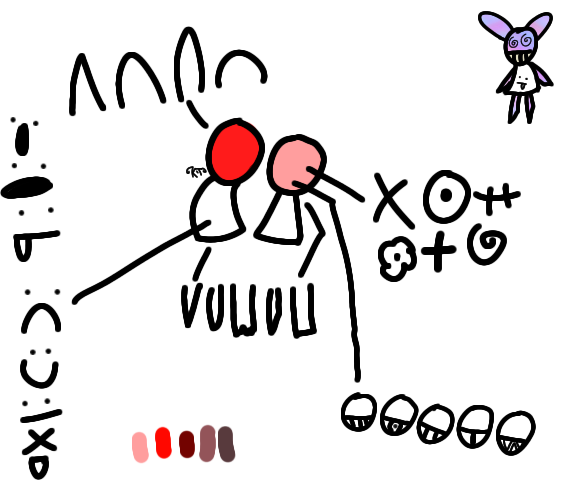 how I make my silly creatures - ibisPaint