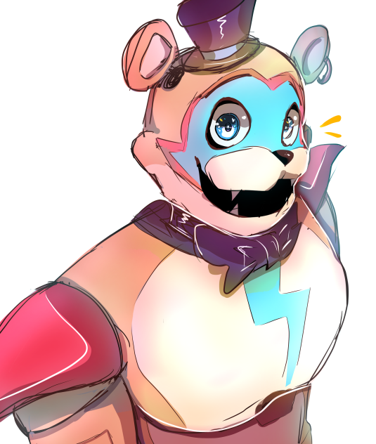 Glamrock freddy - ibisPaint