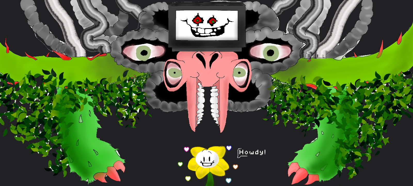 Terribly Made Omega Flowey🥲 - ibisPaint