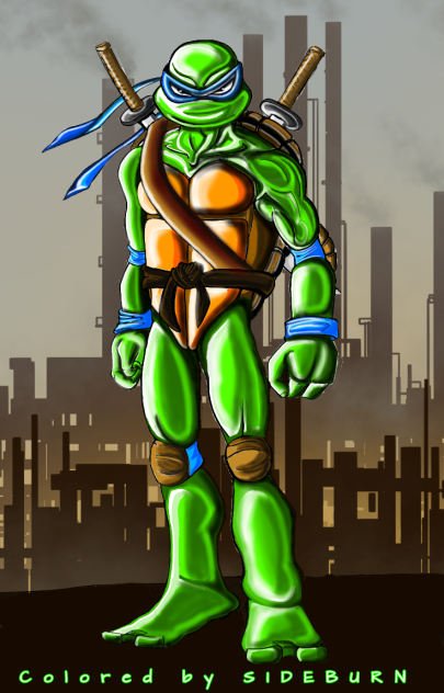 TMNT Leonardo - ibisPaint