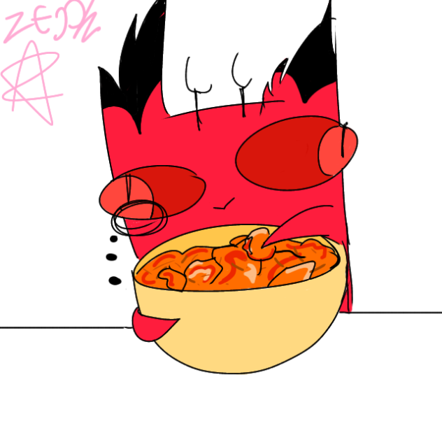 curse cat alastor - ibisPaint