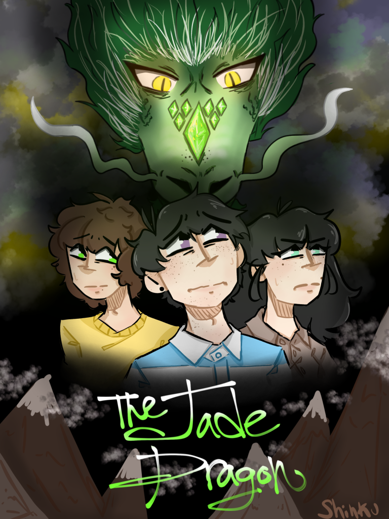The Jade Dragon promo poster - ibisPaint