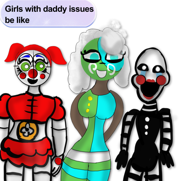 These 3 cuties have daddy issues - ibisPaint