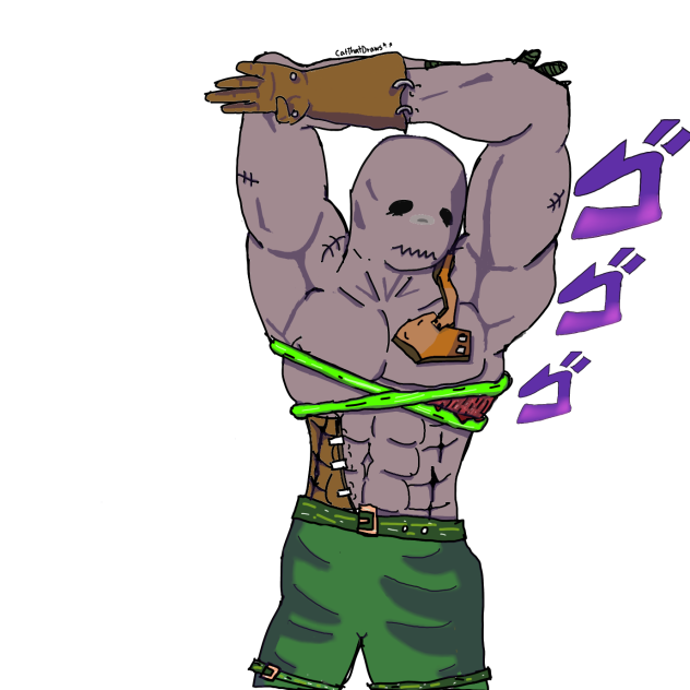 Shrieker jojo posing - ibisPaint