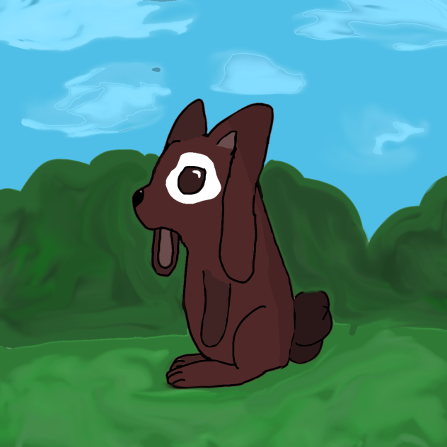 Brown Rabbit - ibisPaint