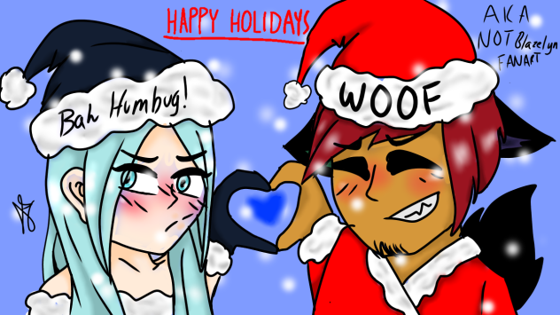 Happy Holidays! (Sry it’s too late) - ibisPaint