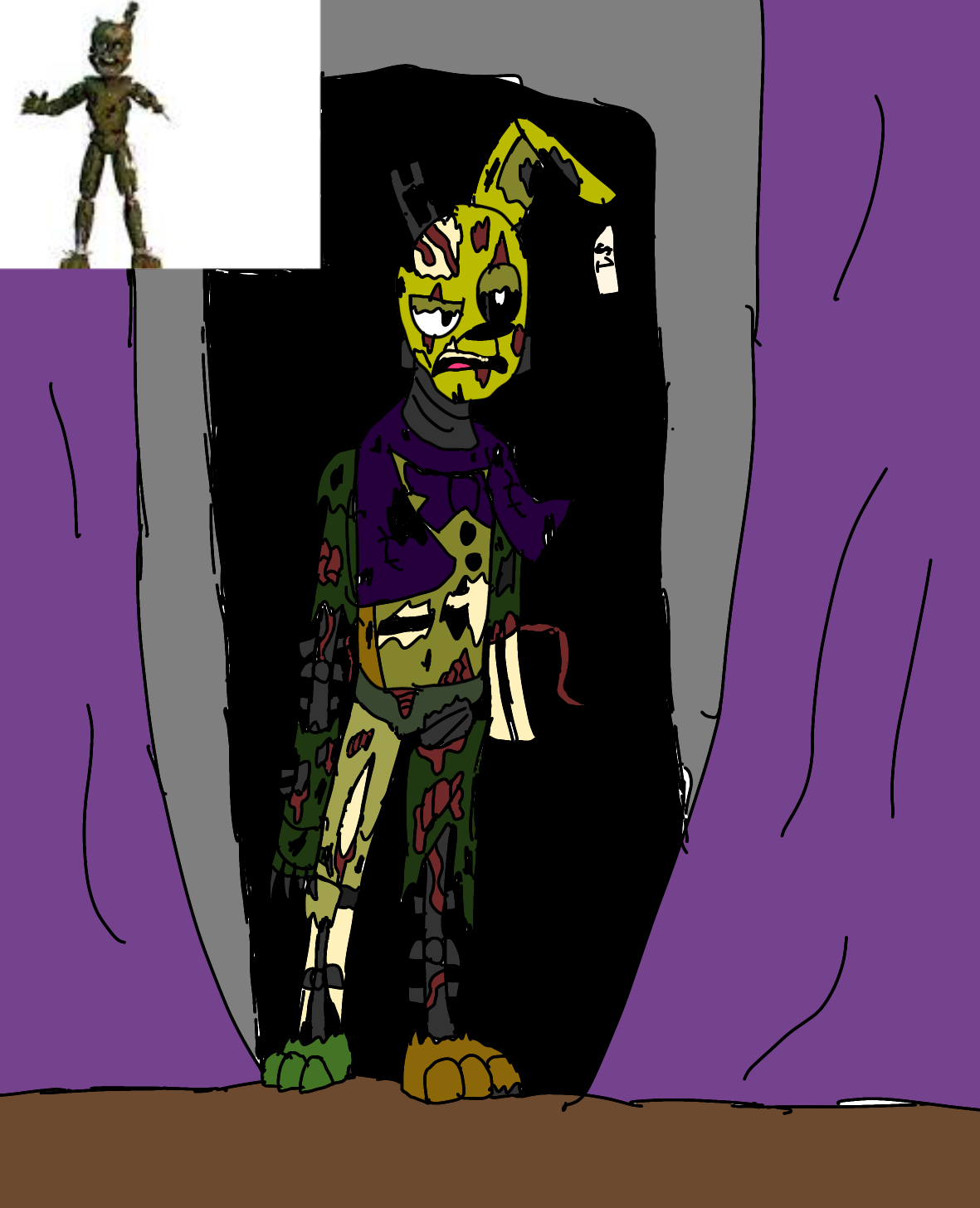 Scraptrap redesign - ibisPaint