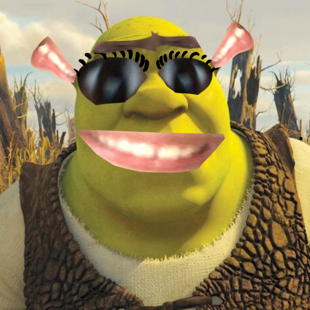 Cursed Shrek - ibisPaint