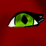 splotch _green_ eye - ibisPaint