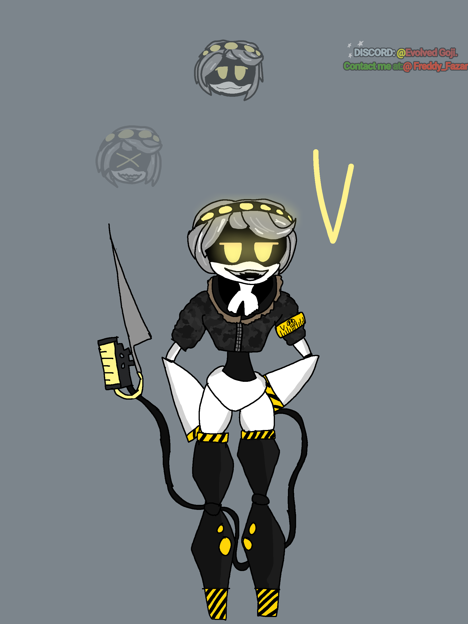 V from Murder Drones - ibisPaint