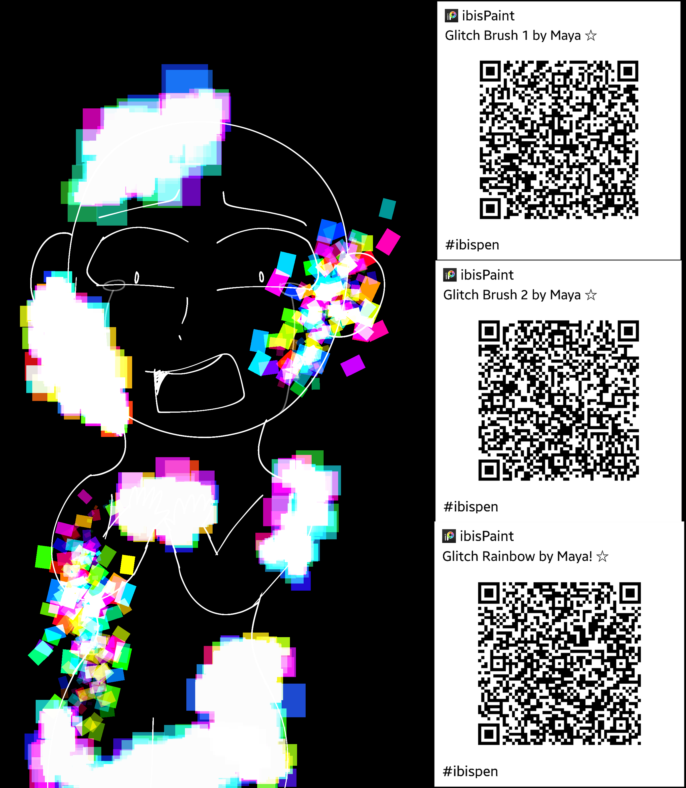 《Glitch Brush Set》☆ - ibisPaint