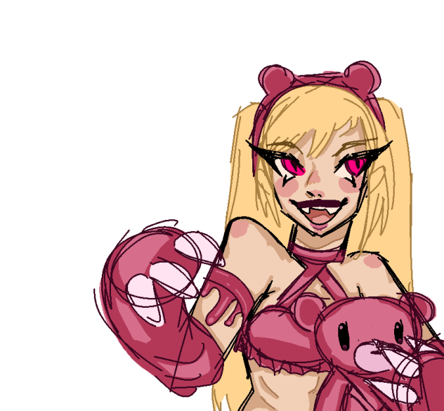 gloomy bear - ibisPaint