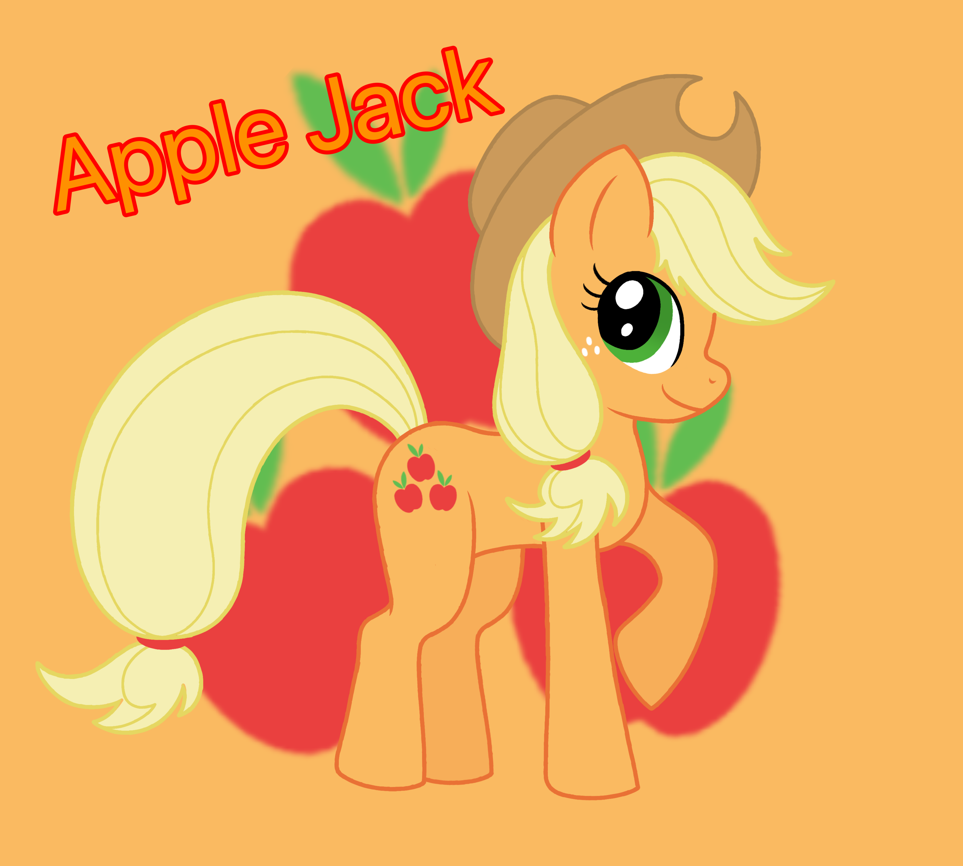 Apple Jack (MLP fanart) - ibisPaint