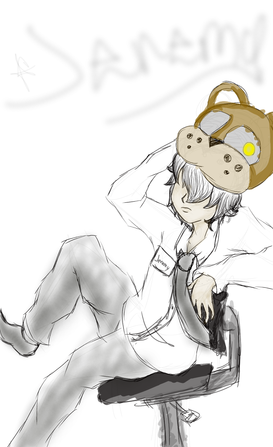 Jeremy security guard - ibisPaint