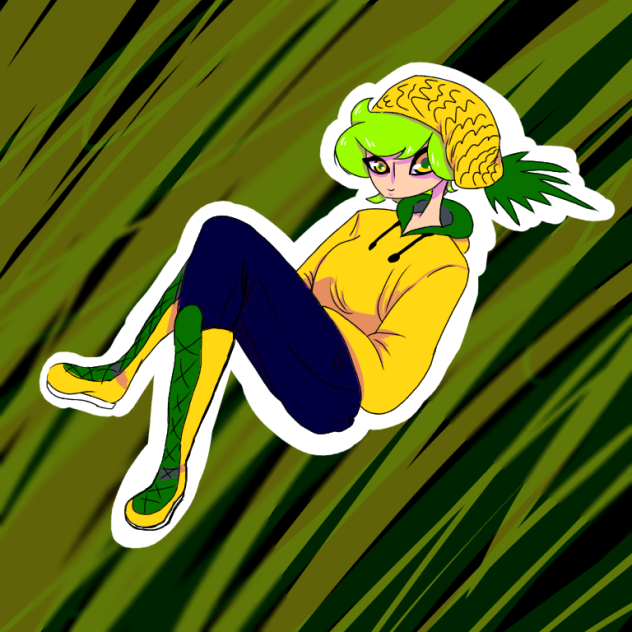 Pineapple Girl - ibisPaint