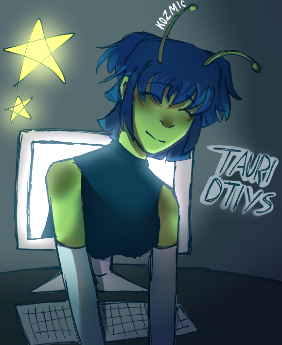 PRETTY ALIEN LADY 👽 - ibisPaint