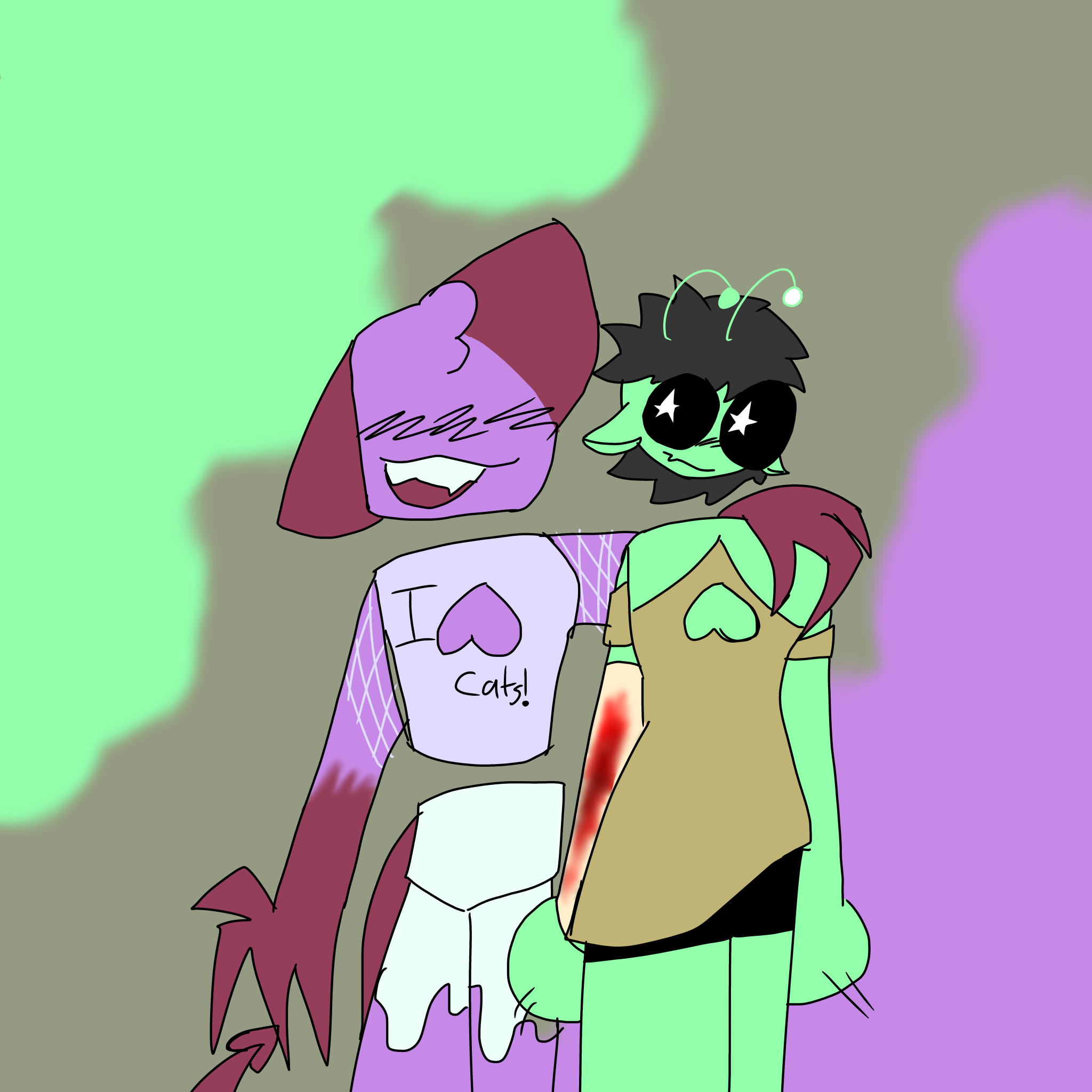 Foran and Leo! - ibisPaint