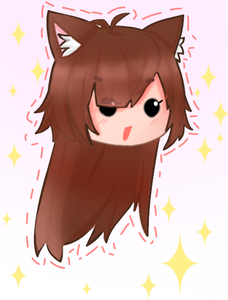 edit tóc - ibisPaint