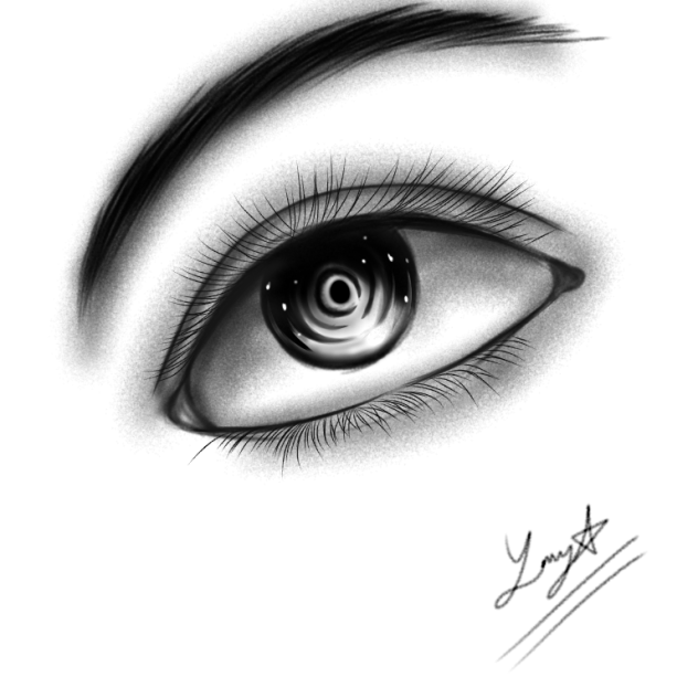 Try draw eye - ibisPaint