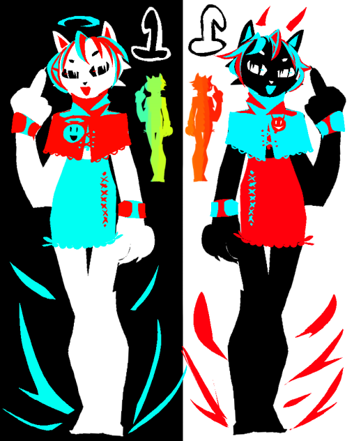 Inverted twins - ibisPaint