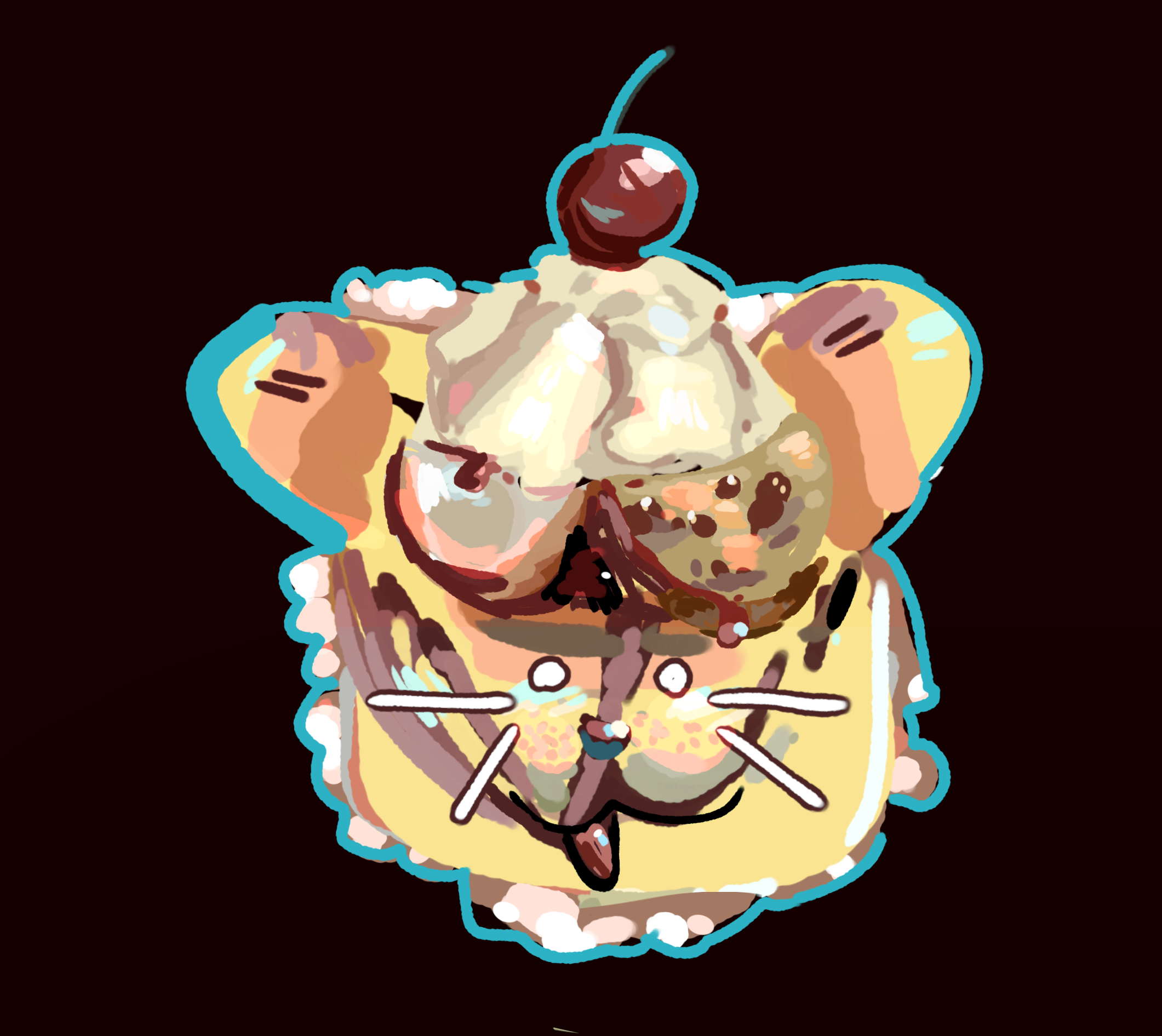 Cream sandwich - ibisPaint