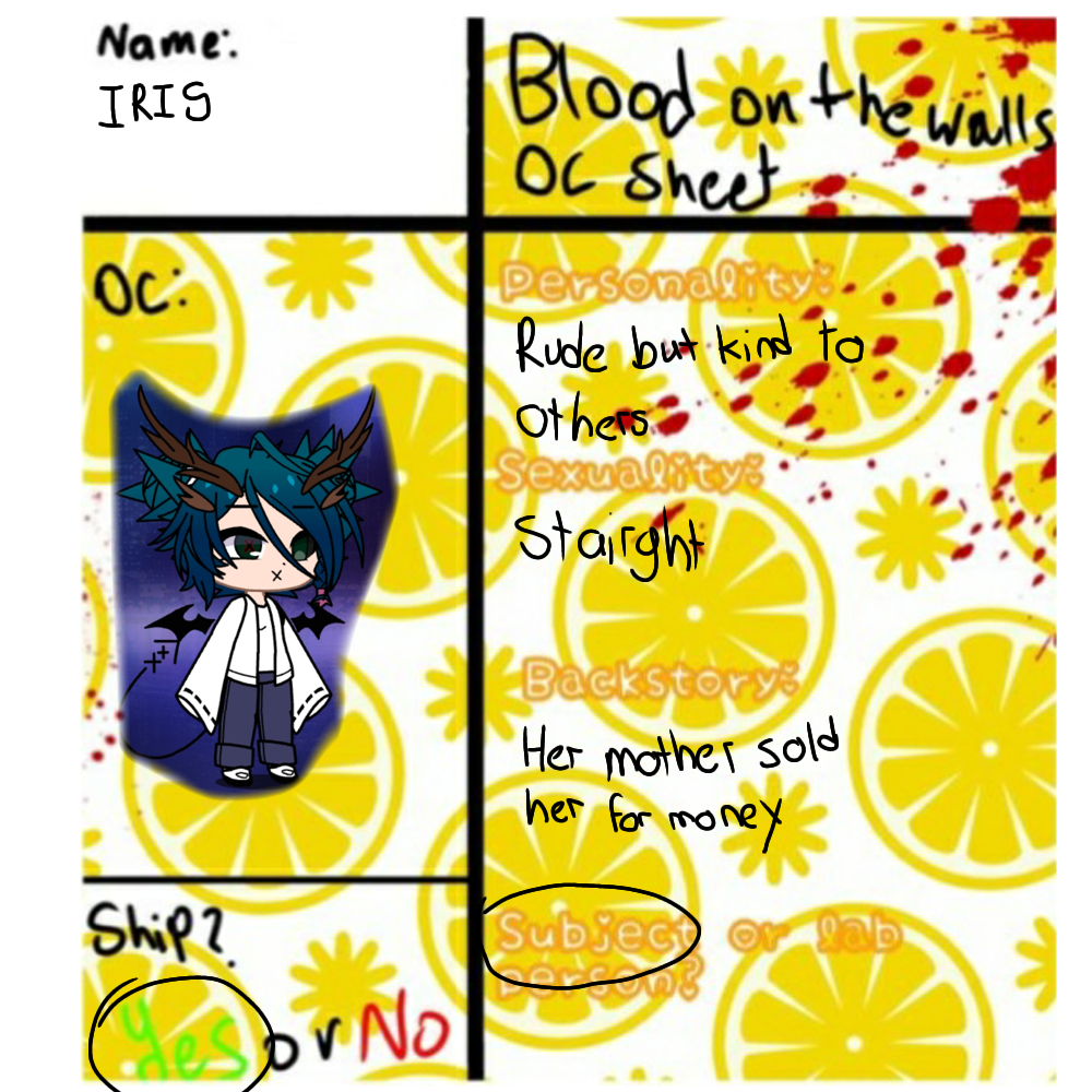 Blood on the walls - ibisPaint