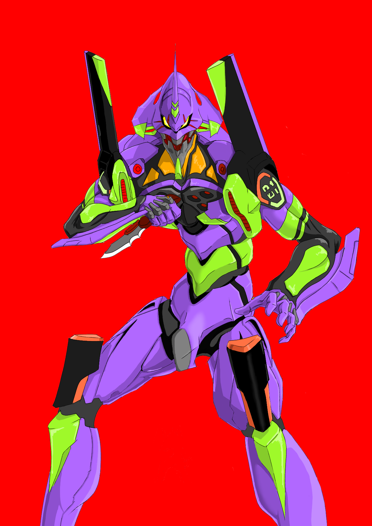 EVANGELION-01 - ibisPaint