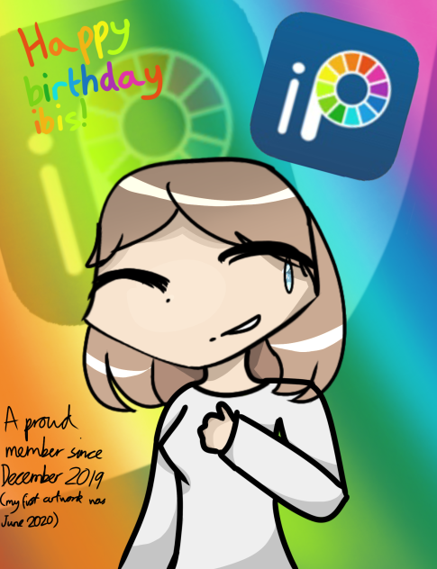 Happy birthday ibis! - ibisPaint