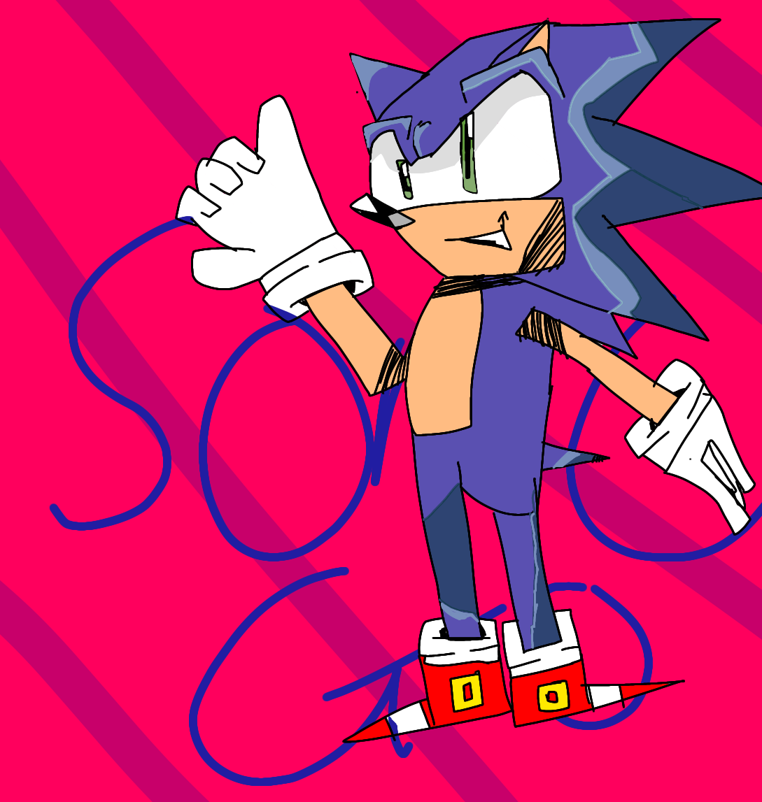 Invader Sonic - ibisPaint