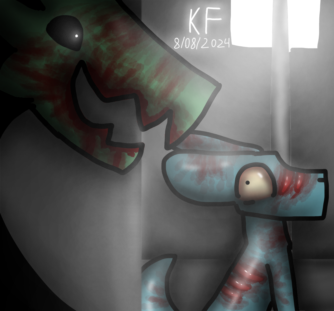 (BLOOD WARNING) lizards (Rainworld) - ibisPaint