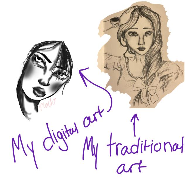 The difference- 😣 - ibisPaint