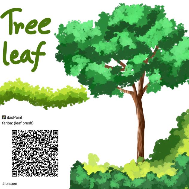 tree leaf 🌿 ( repost) - ibisPaint
