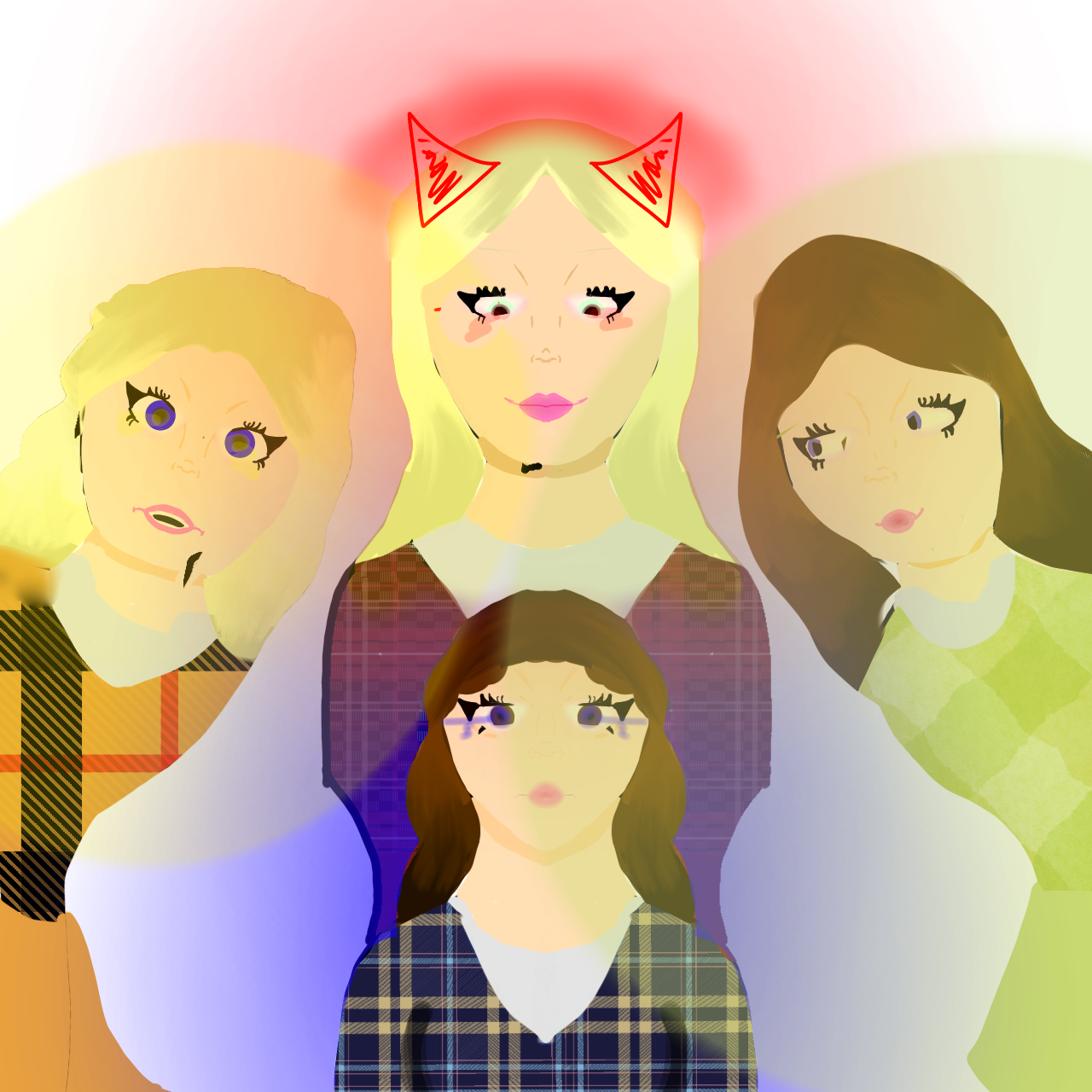 Heather heather heather and Veronica - ibisPaint