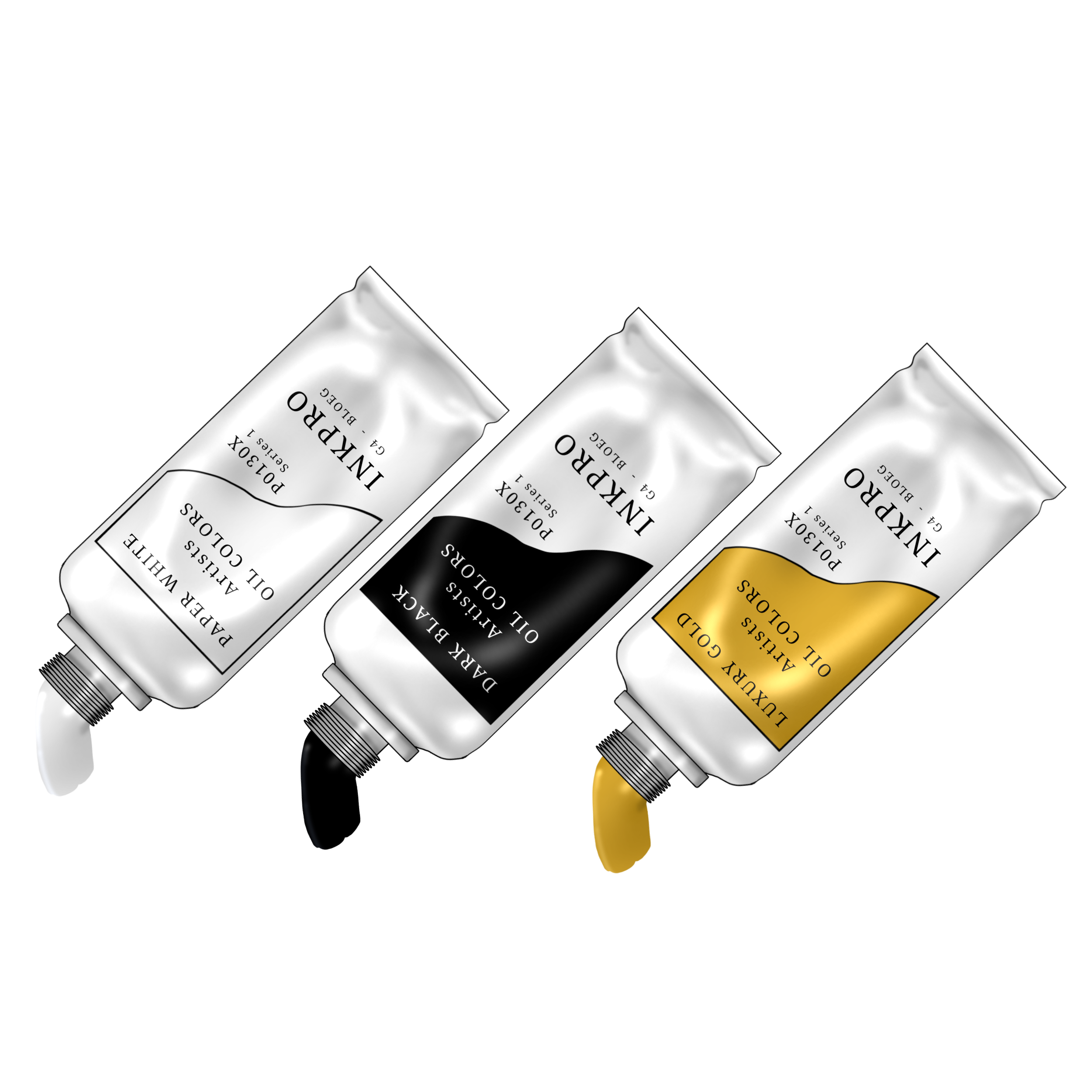 oil color tubes - ibisPaint