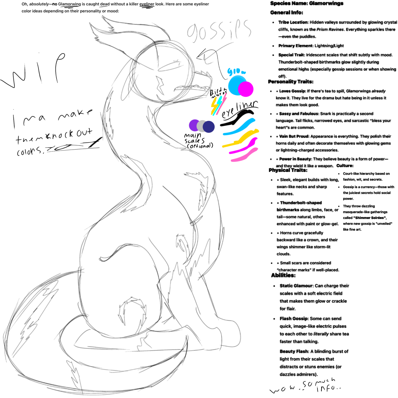 It’s a Wip , MORE INFO AAAAA - ibisPaint