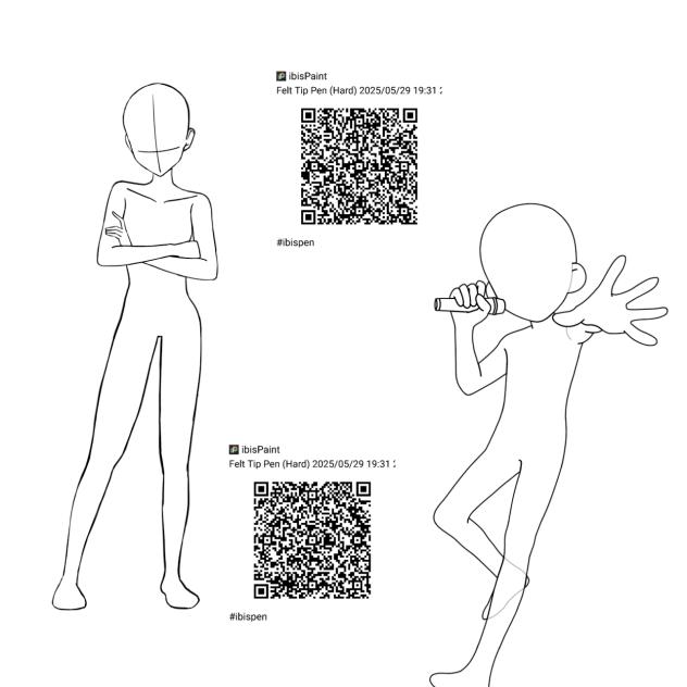 Dynamic pose stamp - ibisPaint