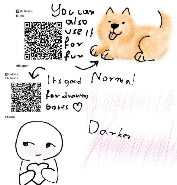 two brushes - ibisPaint