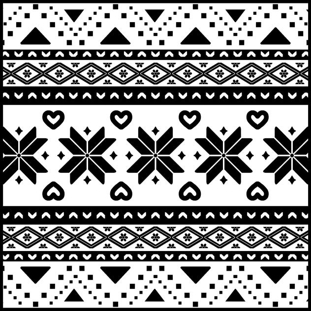 nordic pattern 7 - ibisPaint