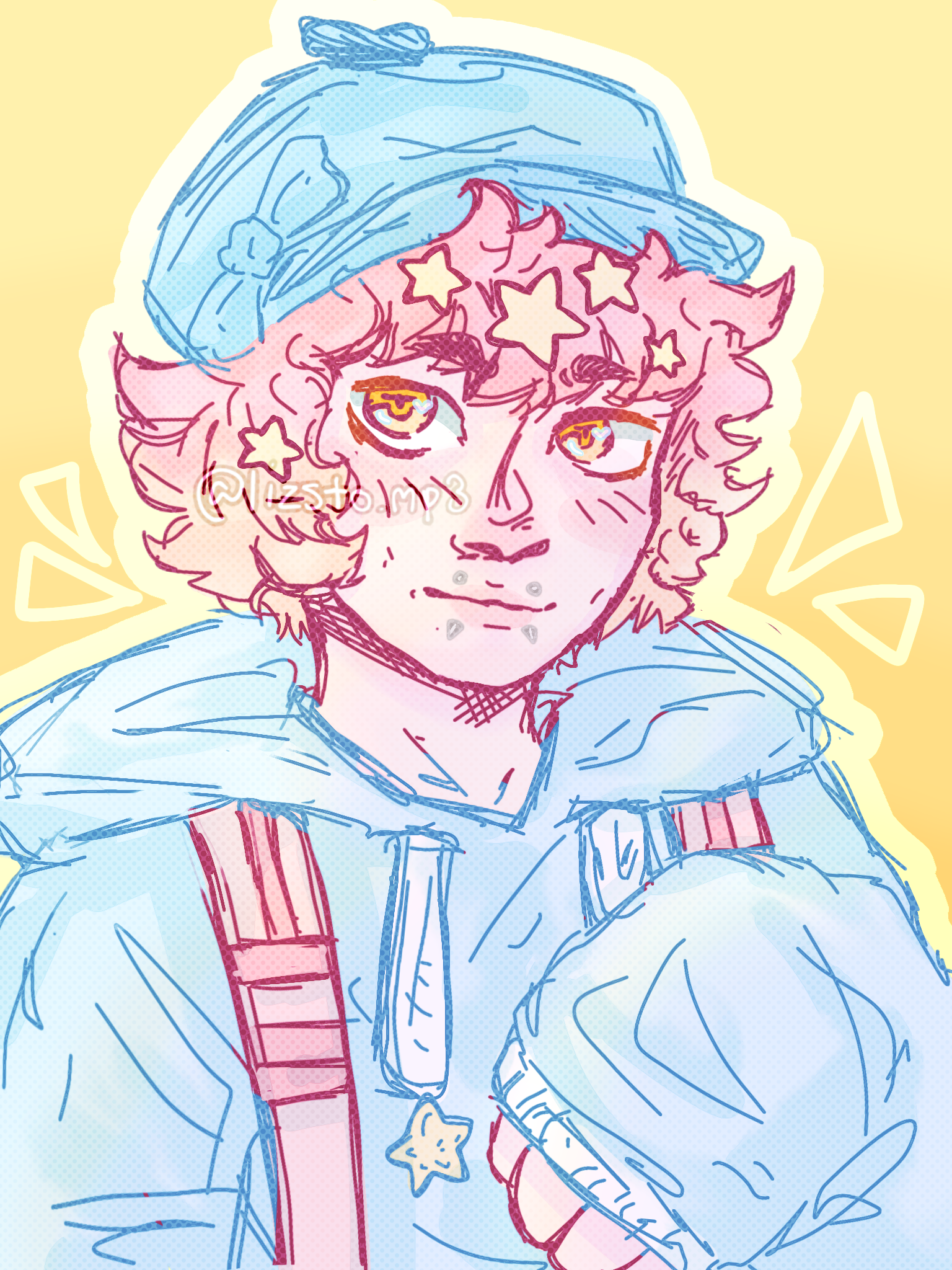JUNICHIRO!! (my first artfight attack) - ibisPaint