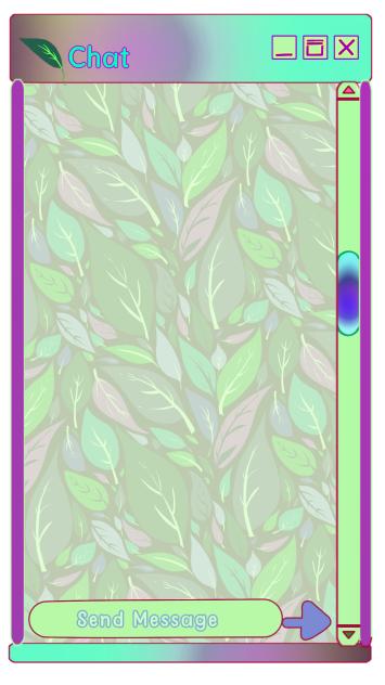 Leaf chat box long - ibisPaint