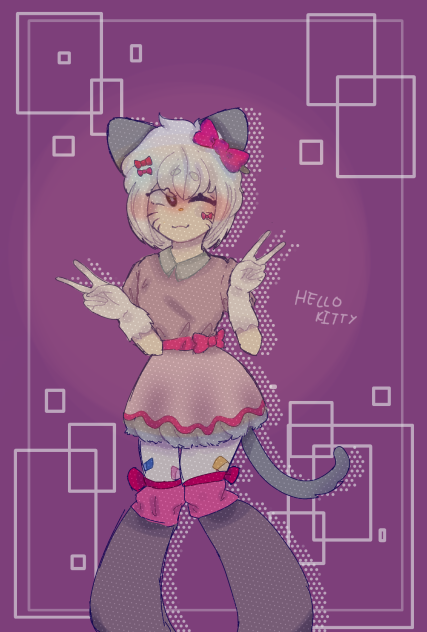 HELLO KITTY - ibisPaint