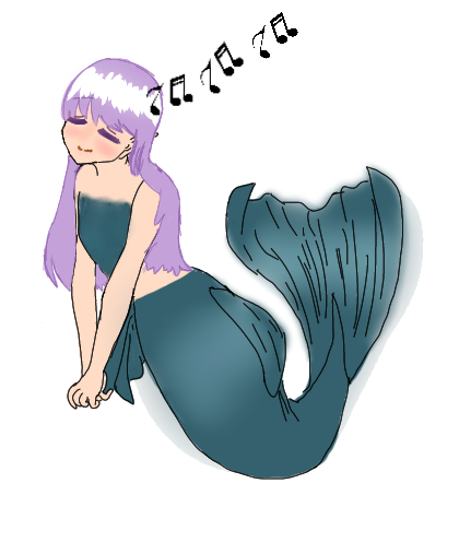 Singing mermaid - ibisPaint
