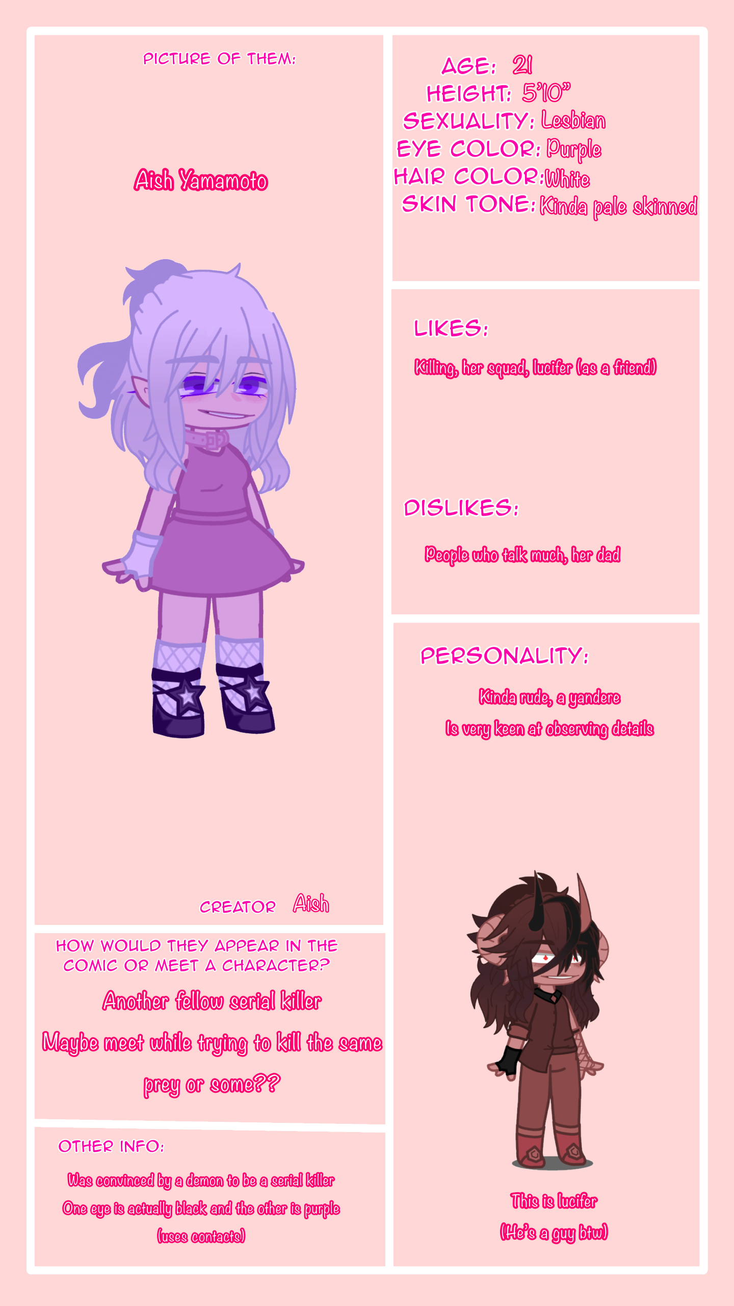 Character sheet for button - ibisPaint