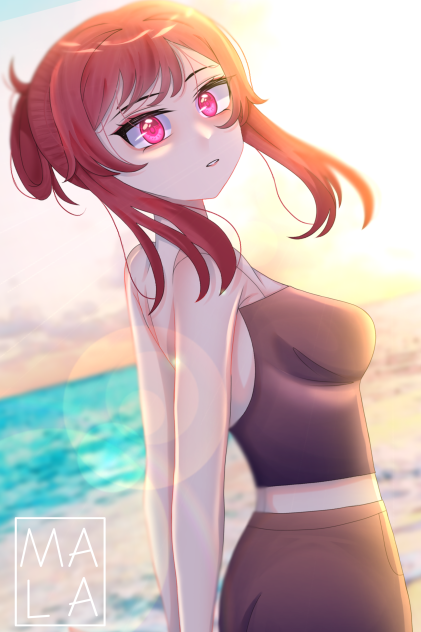 Abigail speedpaint-swimwear - ibisPaint