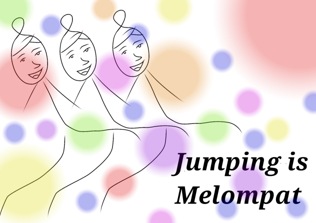 illustration jumping - ibisPaint