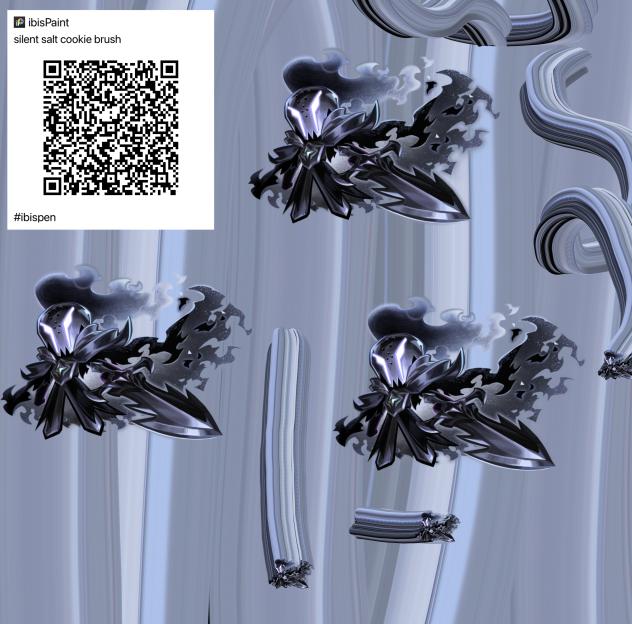 silent salt cookie brush - ibisPaint