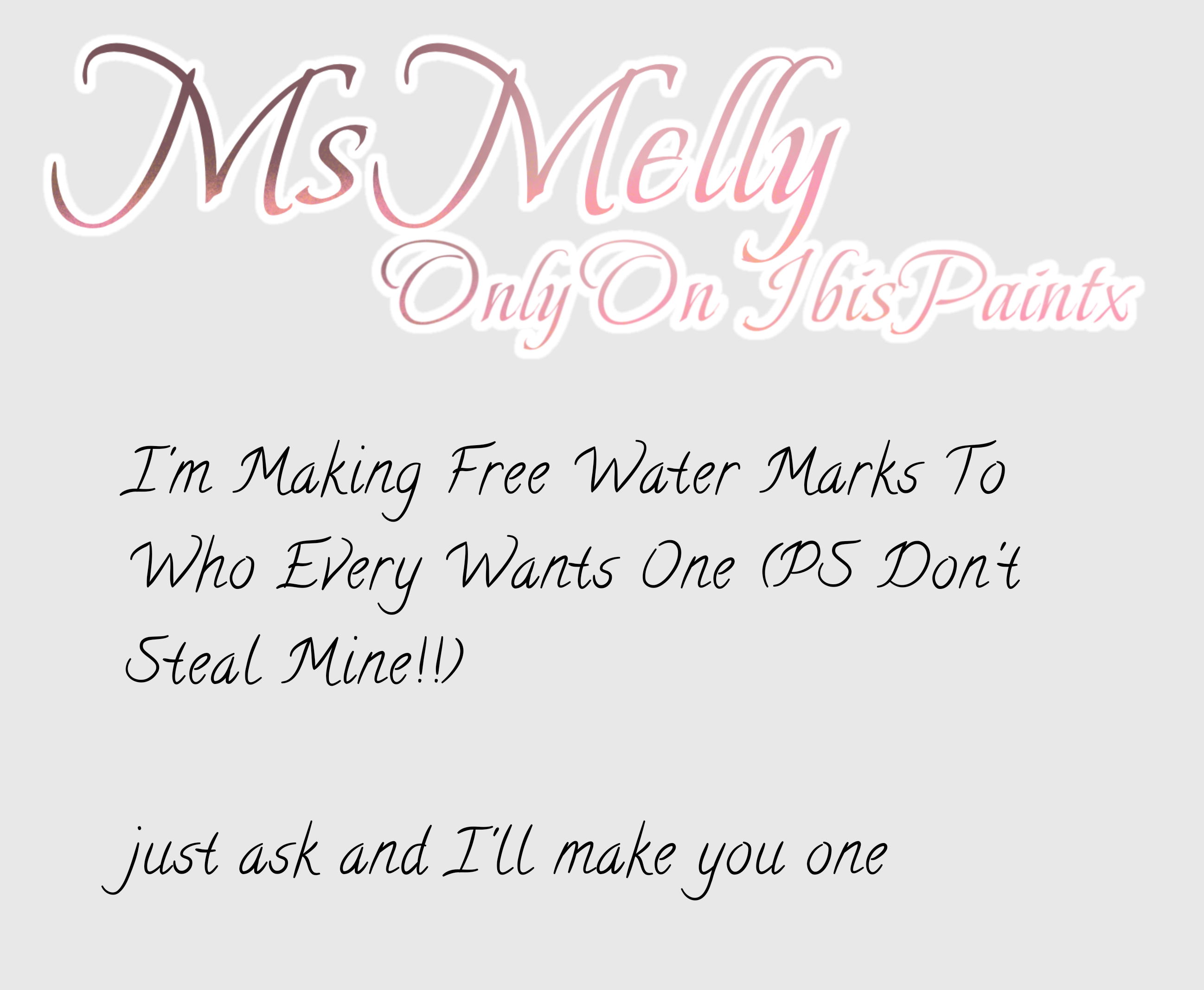 Mellys Water Mark - ibisPaint