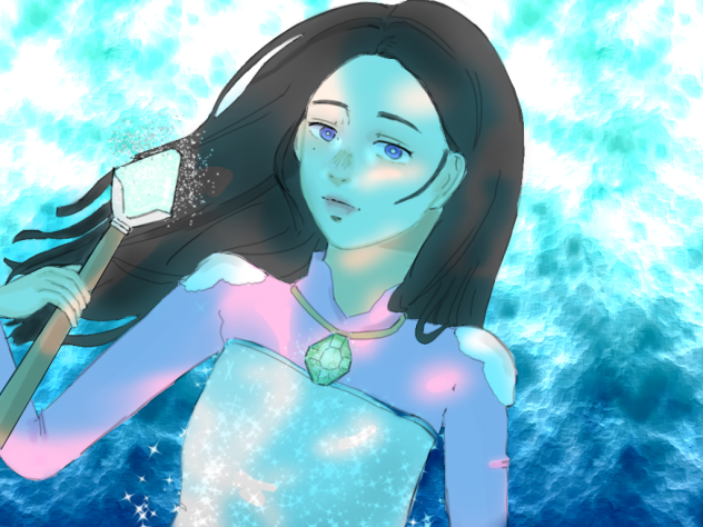 Water girl - ibisPaint